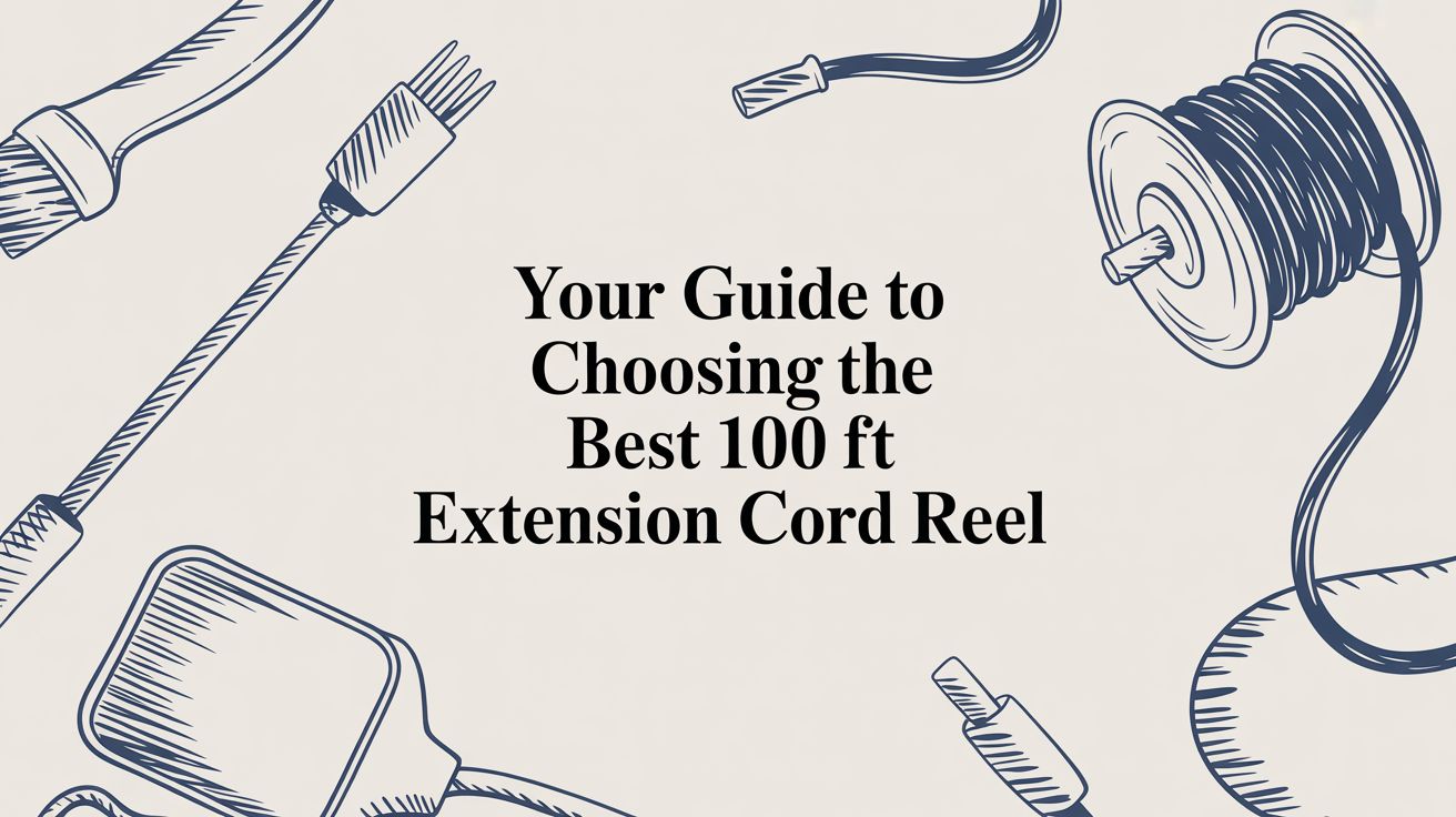 Your Guide to Choosing the Best 100 Ft Extension Cord Reel
