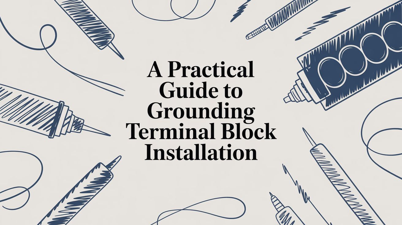 A Practical Guide to Grounding Terminal Block Installation