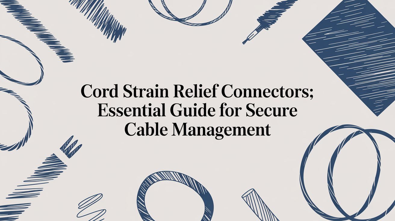 Cord strain relief connectors: Essential guide for secure cable management