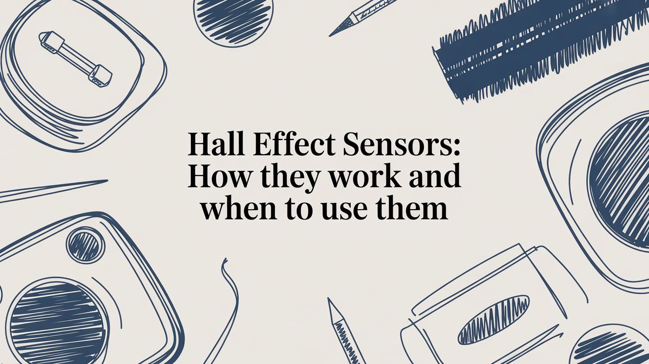 Hall effect sensors: How they work and when to use them