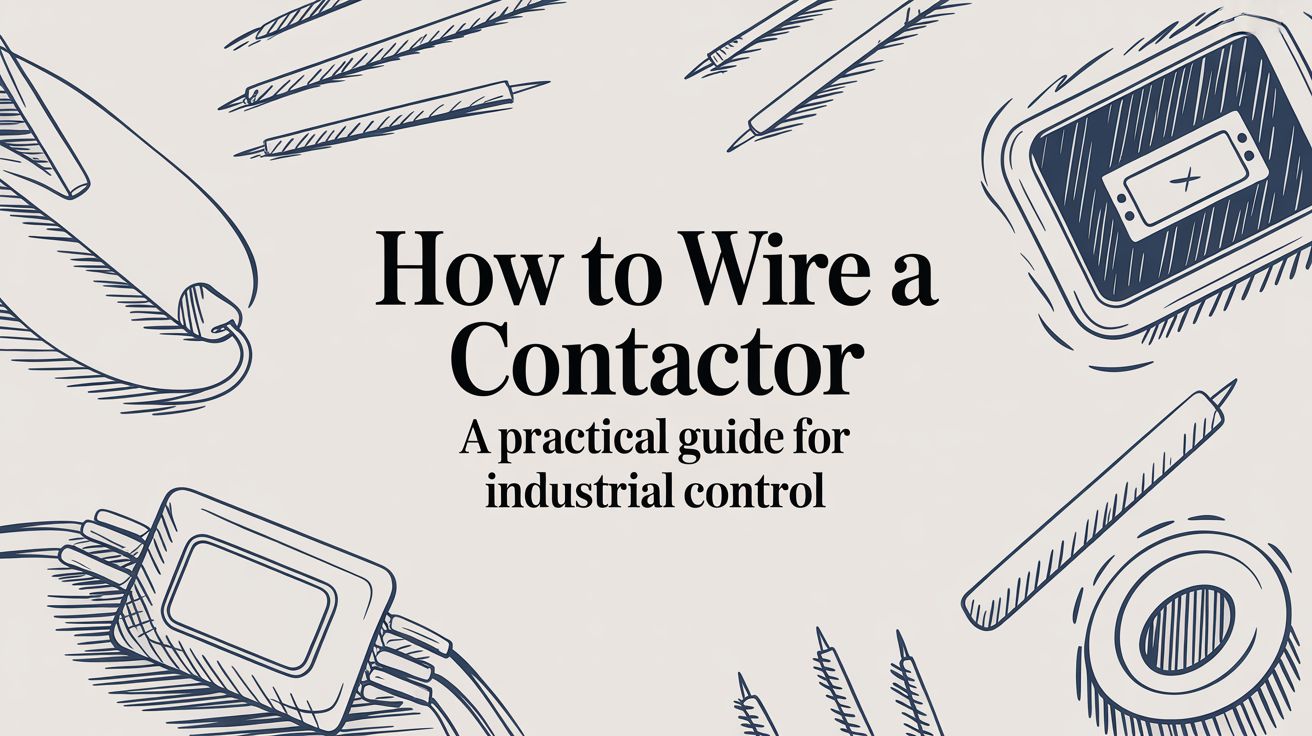 How to Wire a Contactor A Practical Guide for Industrial Control