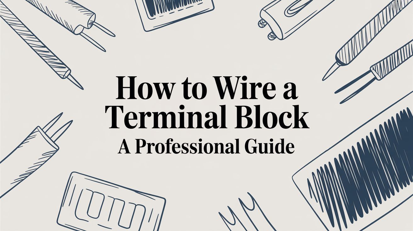 How to Wire a Terminal Block A Professional Guide