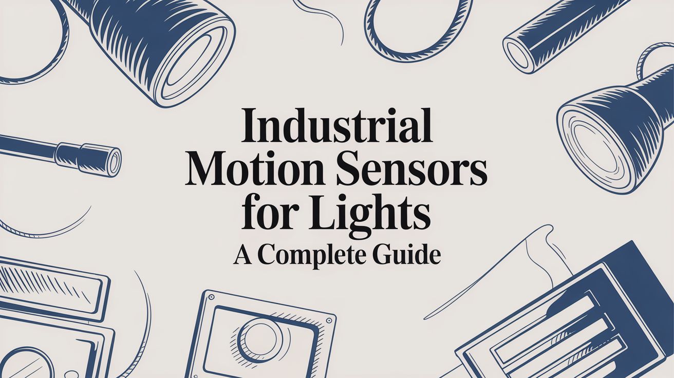 Industrial Motion Sensors for Lights A Complete Guide