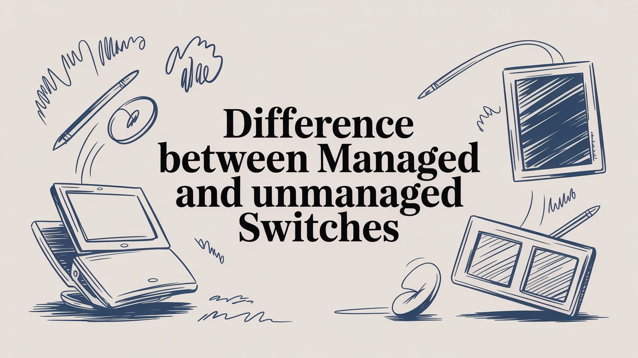 Difference Between Managed and Unmanaged Switches